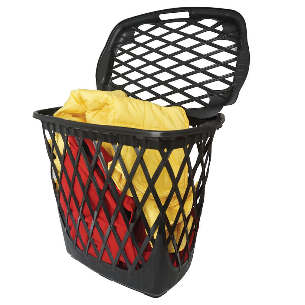 Cesto telado retangular p/roupas 60L - Antares Plásticos