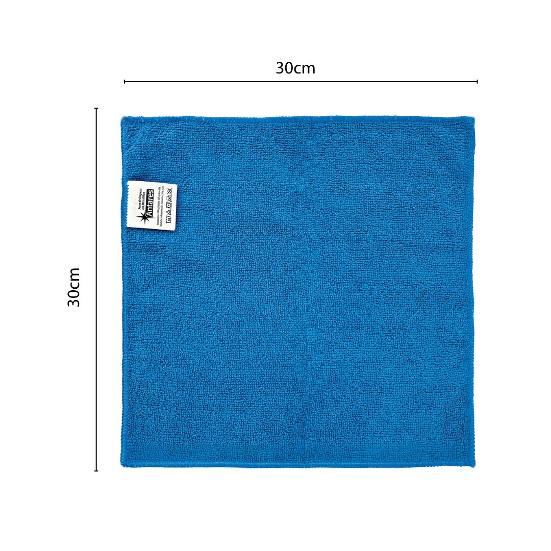 Pano de limpeza em microfibra c/ 1 unidade - Antares Plásticos