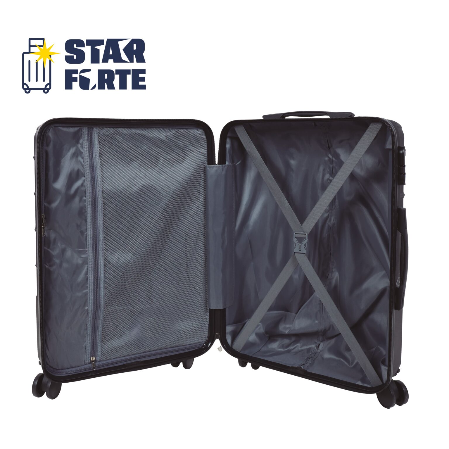 Mala de viagem em ABS - nº18 TAMANHO P - STARFORTE - Antares Plásticos